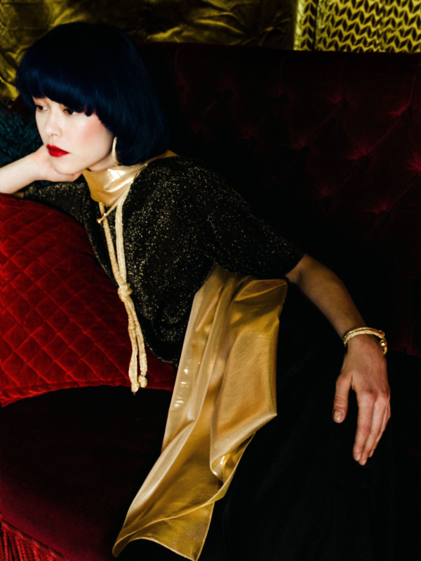 FOULARD EN SOIE GRACE MAISON LUREX