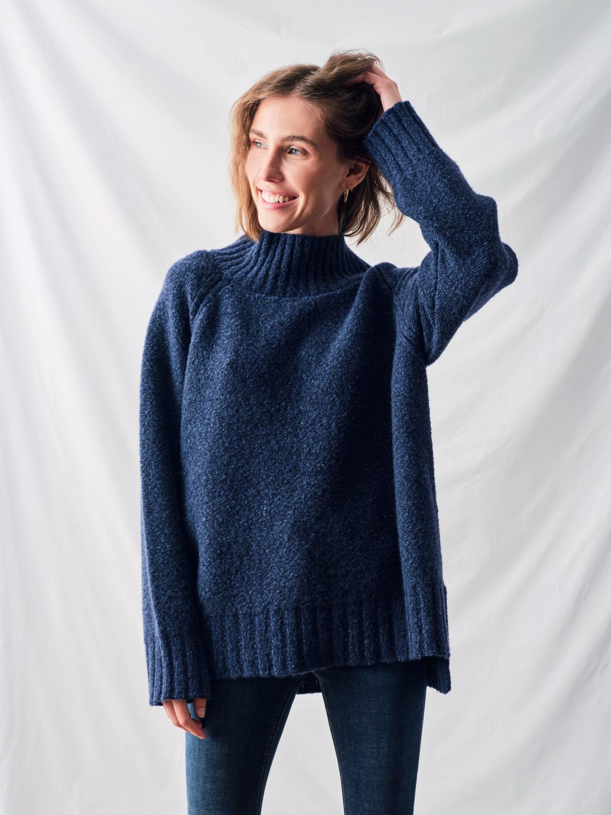 PULL COL CHEMINEE OSLO MAISON LUREX